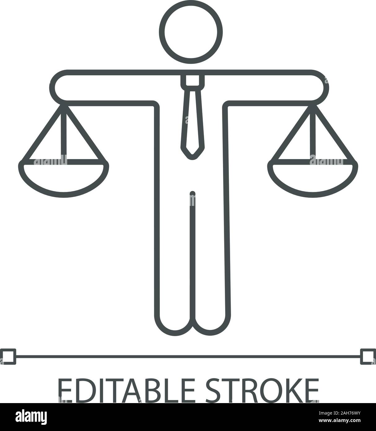 Moral Symbol Business Ethik Chalk Symbol. Ehrlichkeit. Die Moral.