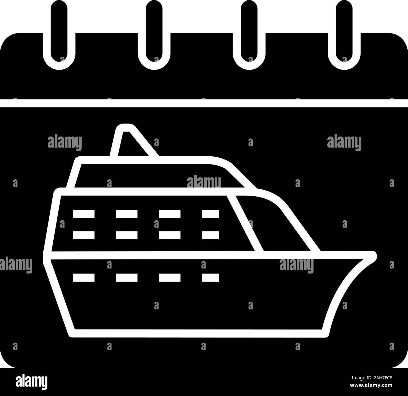 Kreuzfahrtschiff silhouette clipart Schwarzweiß-Stockfotos und -bilder ...
