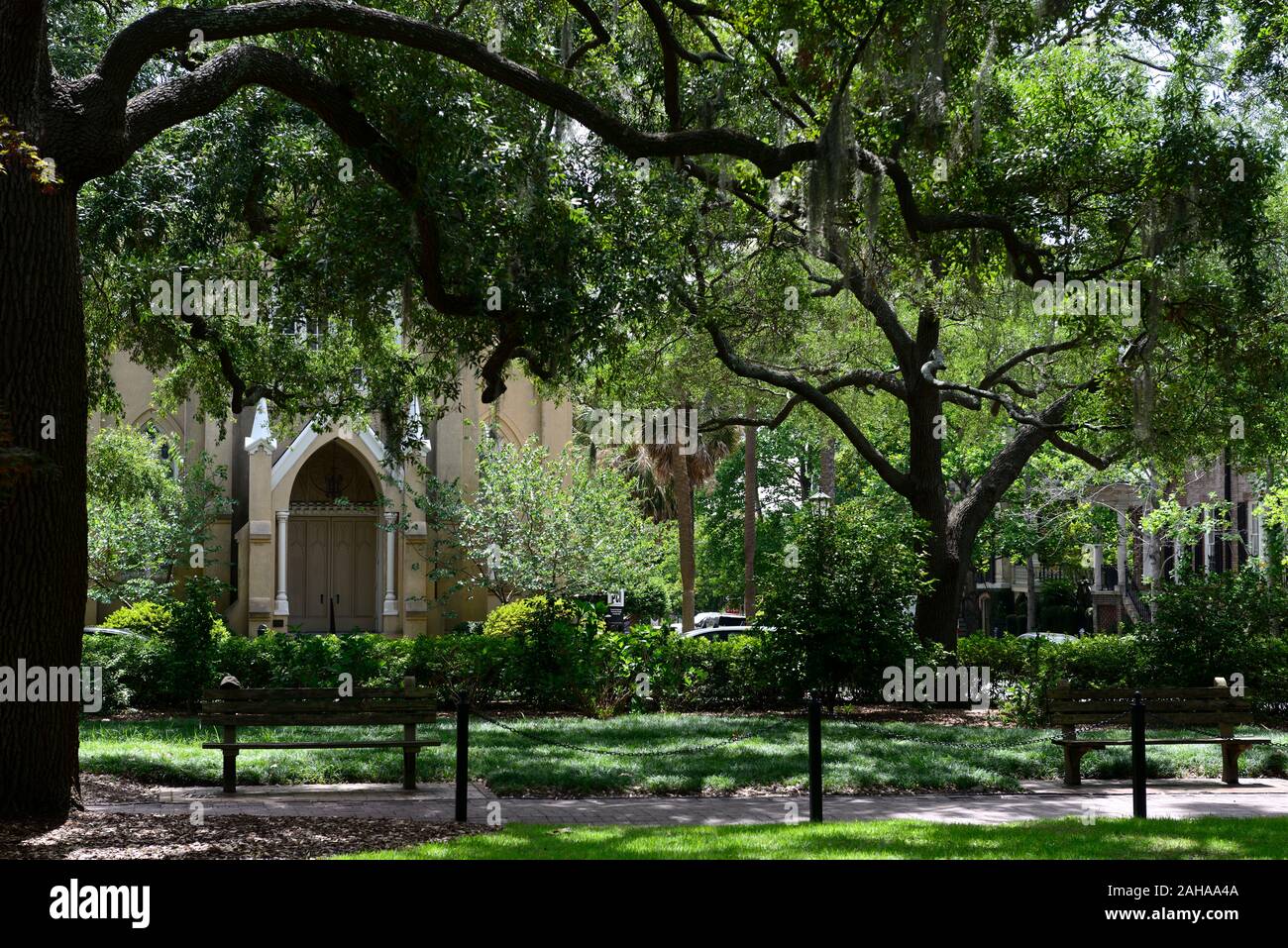 Gemeinde Mickve Israel, Savannah, GA, eine der ältesten Synagogen der ...