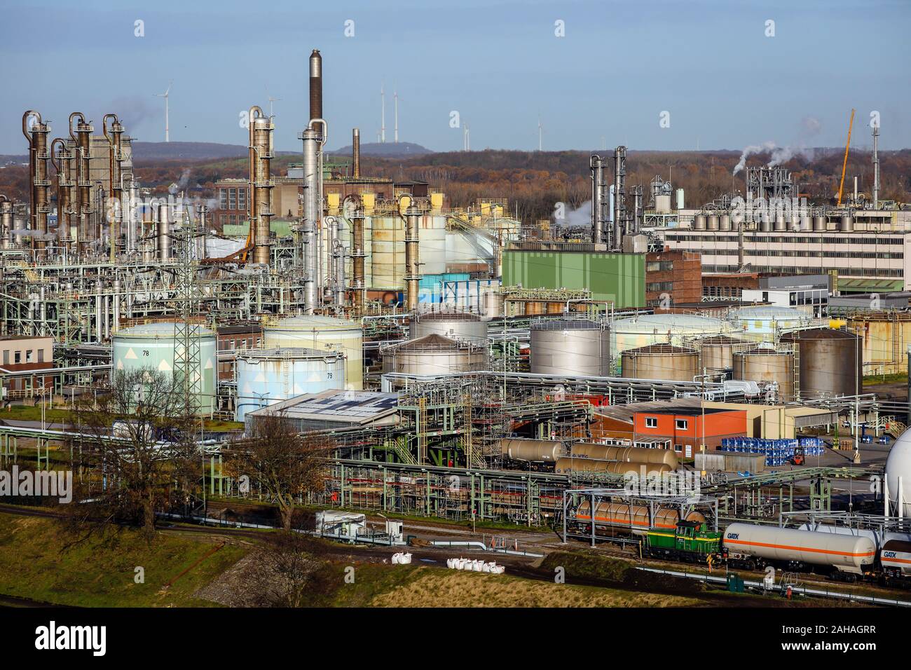 Deutschland oxea ruhrchemie anlage in oberhausen -Fotos und ...