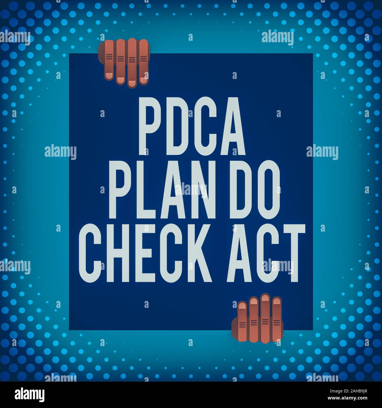 Wort schreiben Text Pdca Plan Handeln prüfen. Business foto ...