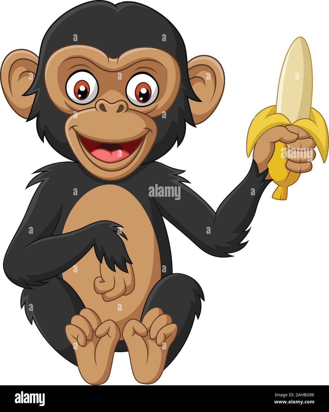 Orang utan baby wald Stock-Vektorgrafiken kaufen - Alamy