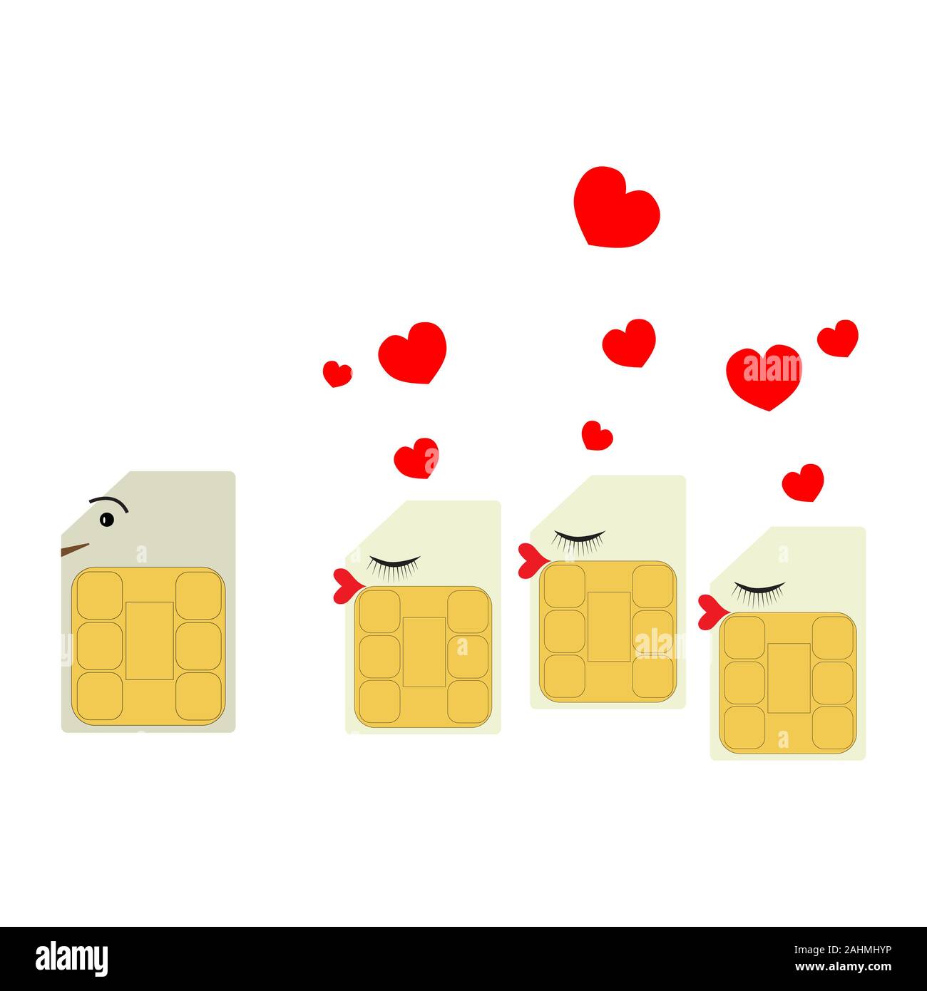 Paar sim karten -Fotos und -Bildmaterial in hoher Auflösung – Alamy