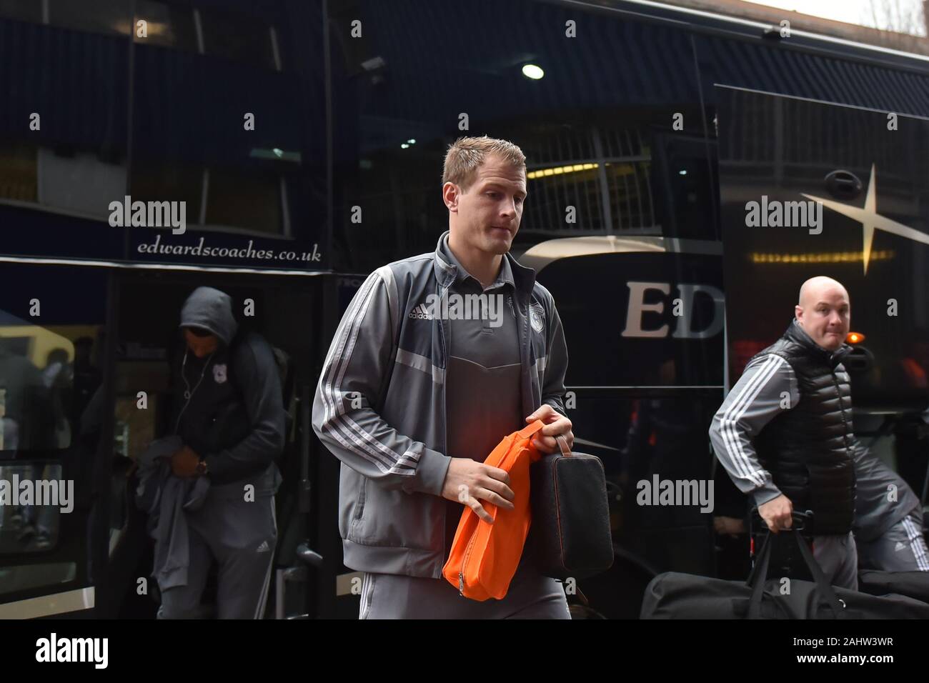 London, Großbritannien. 1. Jan 2019. Alex Schmieden von Cardiff bei der ...