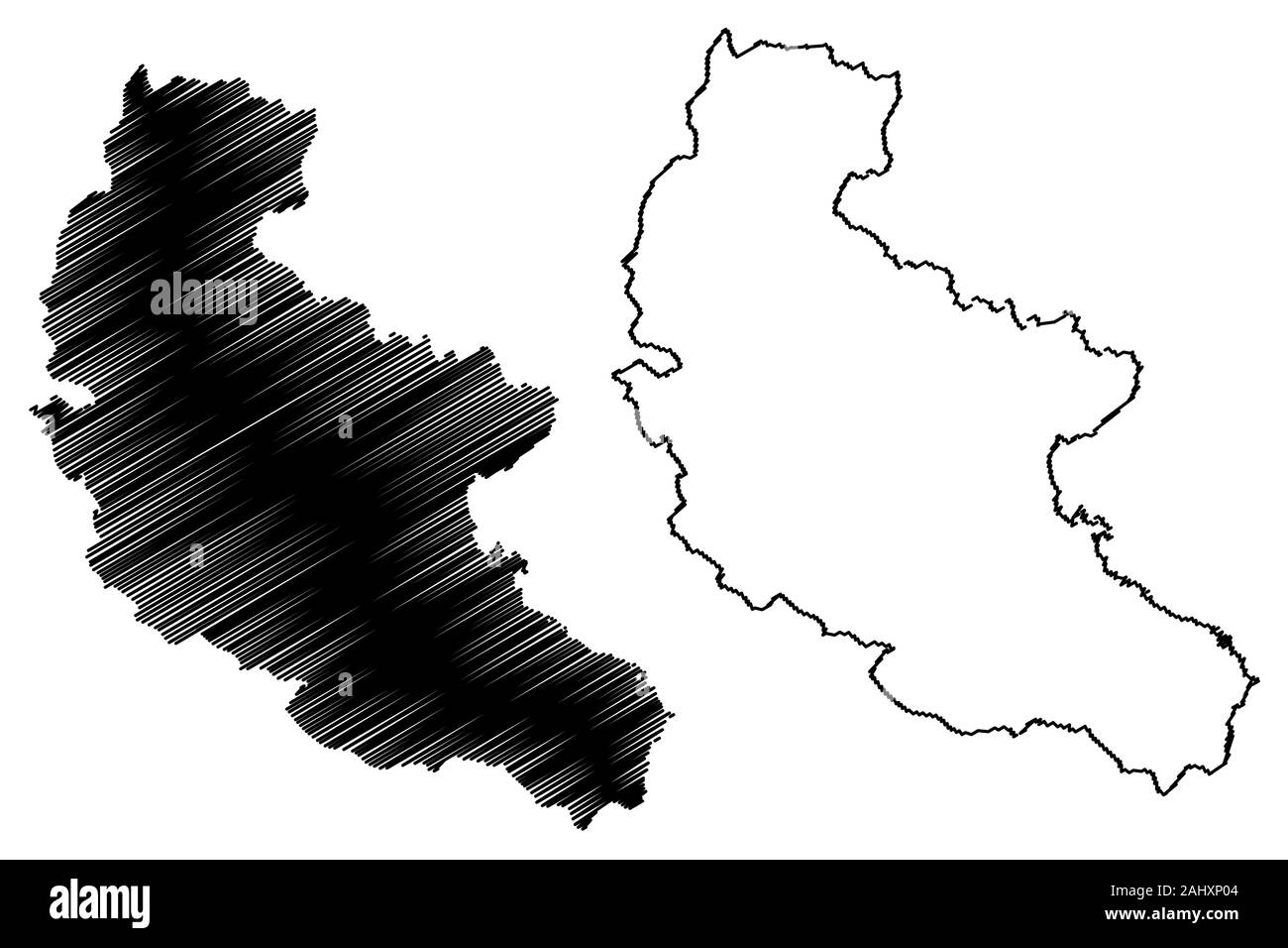 Kacheti Region (Republik Georgien - Land, administrativen Abteilungen ...
