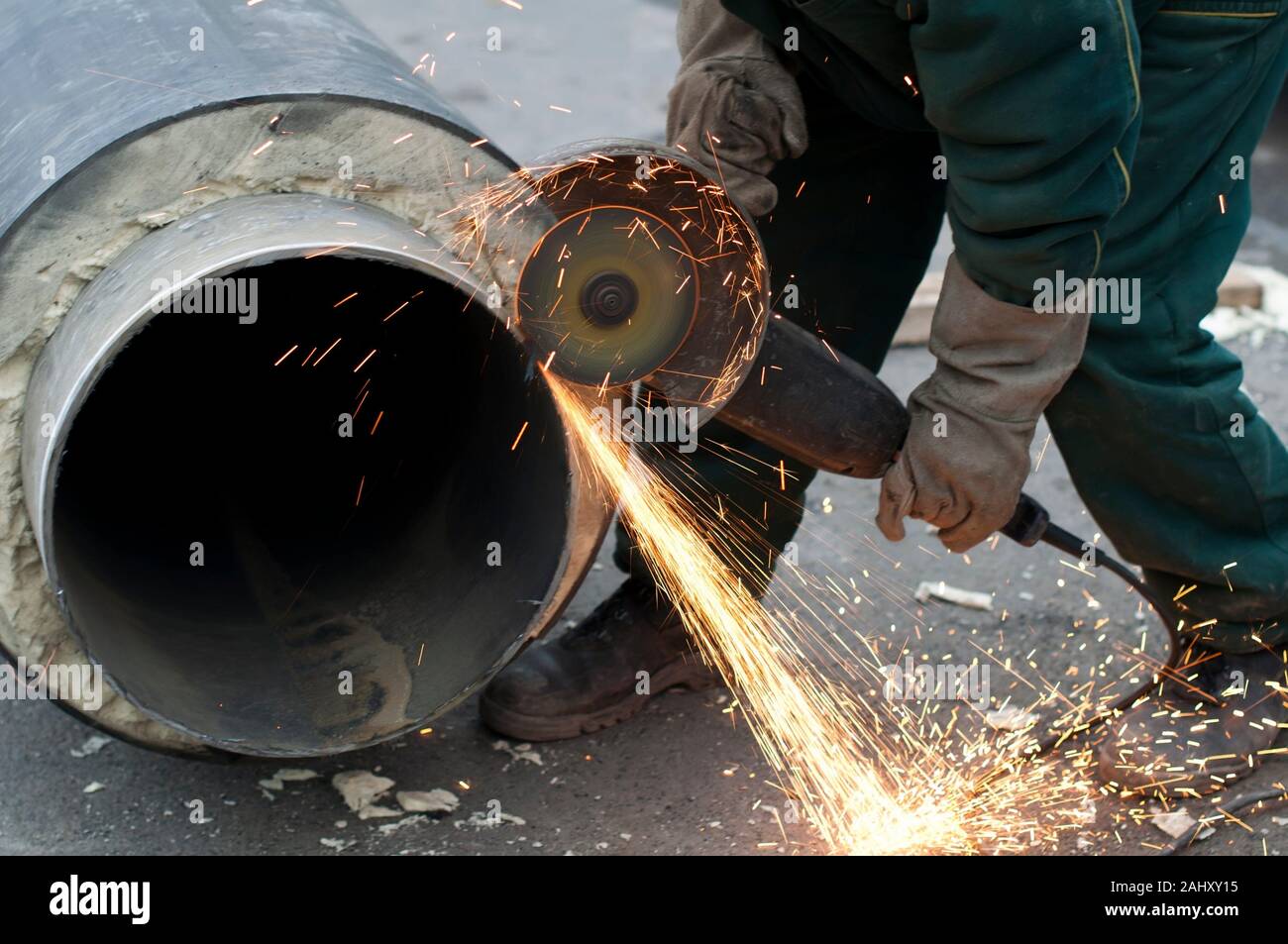Heating Pipe Stockfotos und -bilder Kaufen - Alamy