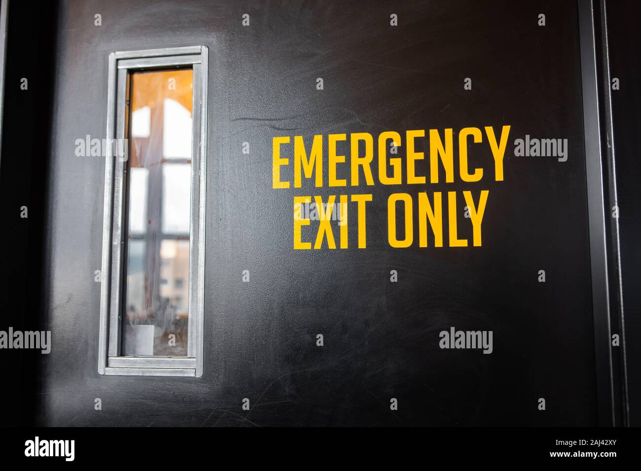 Nur Notausgang Stockfotos und -bilder Kaufen - Alamy