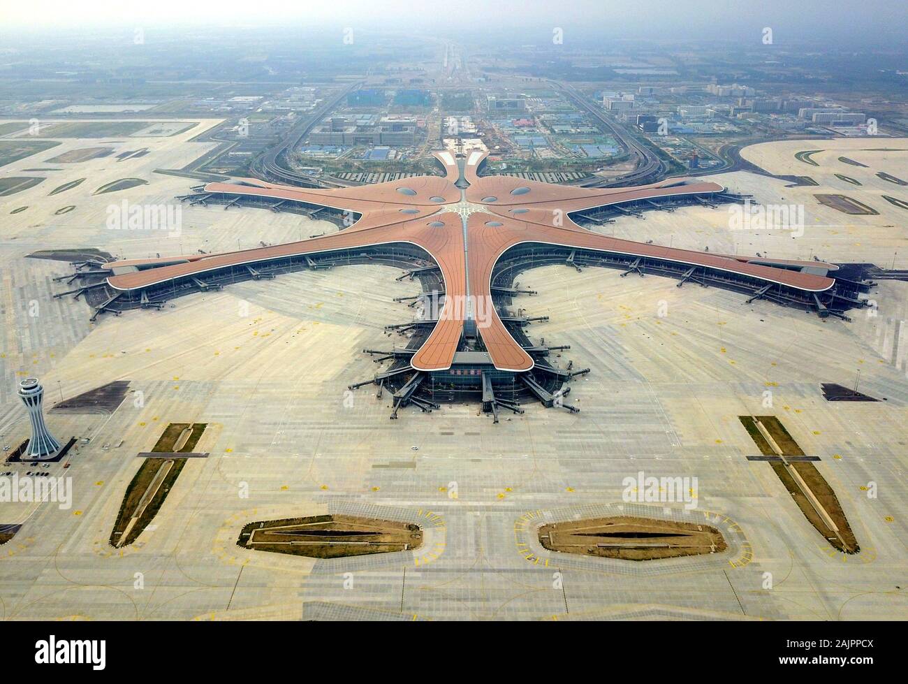 Beijing airport aerial -Fotos und -Bildmaterial in hoher Auflösung – Alamy