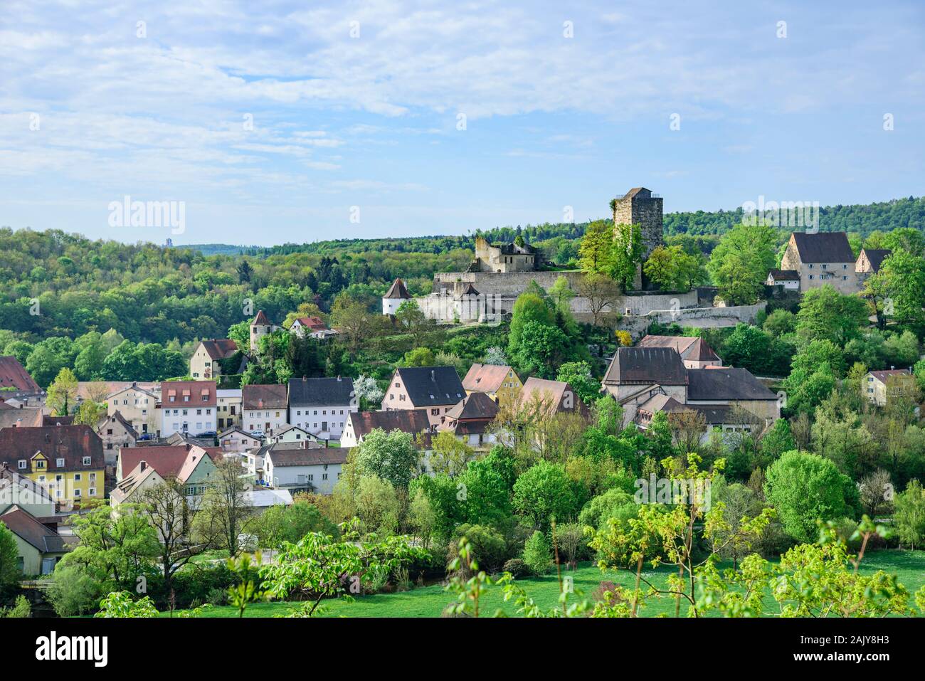 Castle Pappenheim Germany Stockfotos und -bilder Kaufen - Alamy