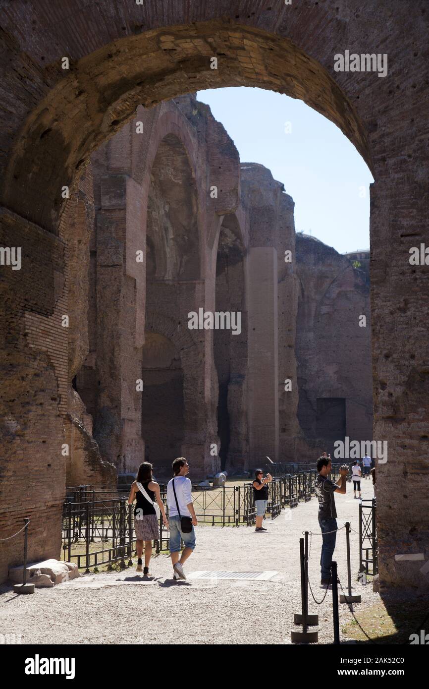 Caracalla Thermen Stockfotos und -bilder Kaufen - Alamy