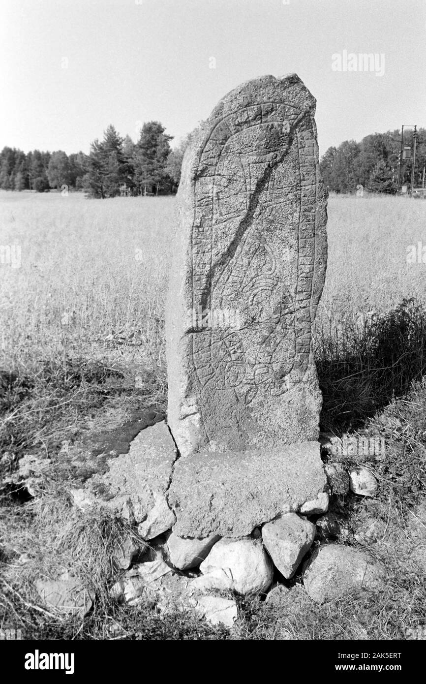Uppsala runenstein Stockfotos und -bilder Kaufen - Alamy
