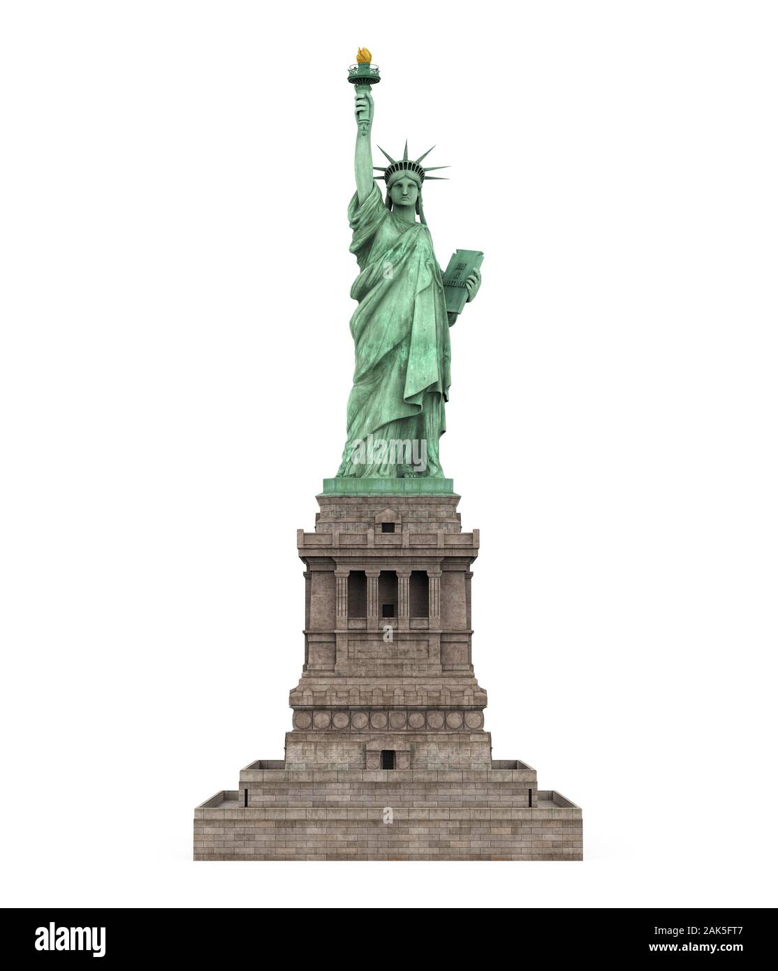 Freiheitsstatue statue Ausgeschnittene Stockfotos und -bilder - Alamy