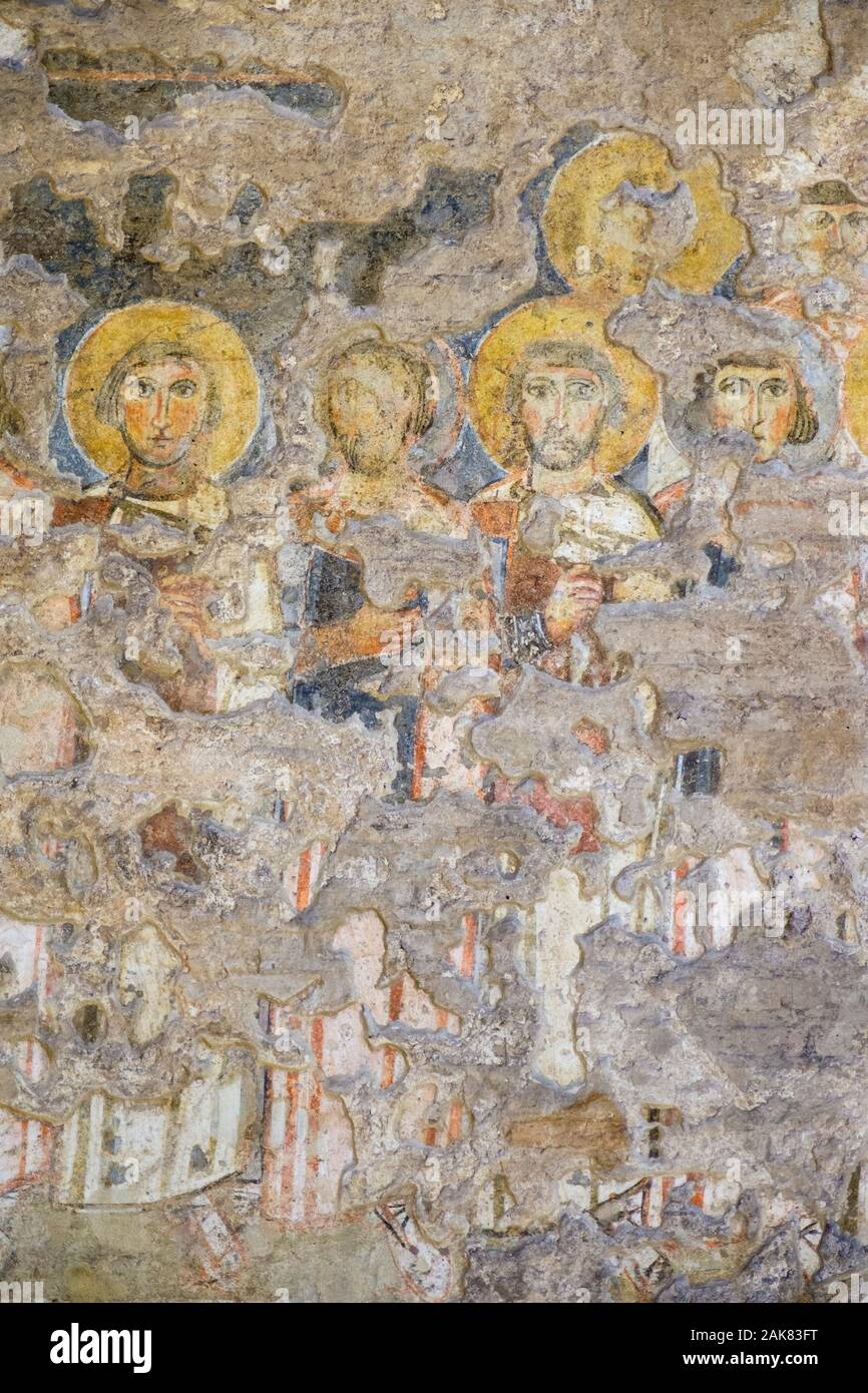 Römische Fresken, Römische Malerei im Oratorio dei Quaranta Martiri ...