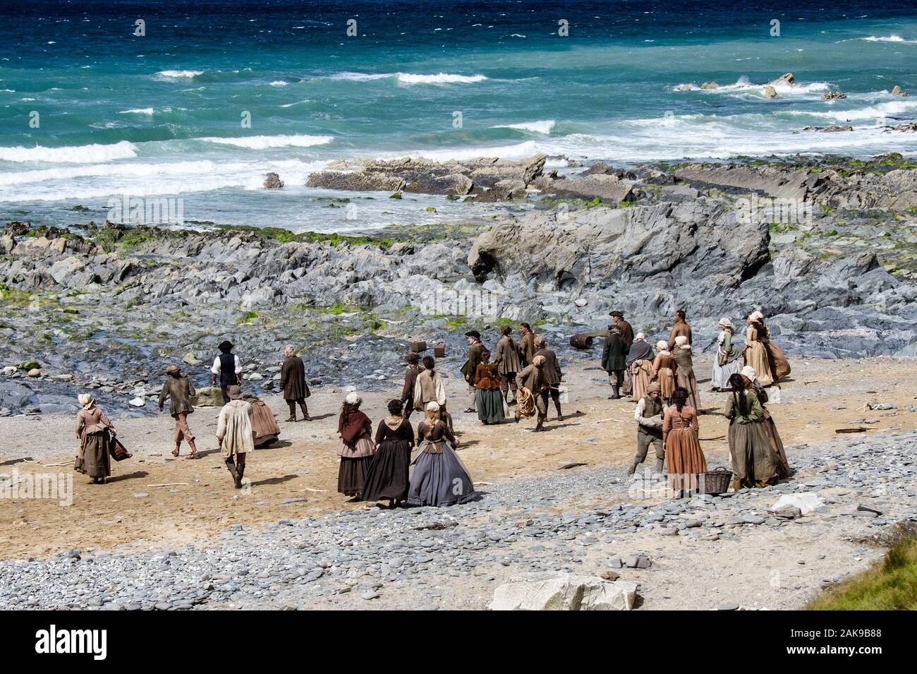 Die bbc poldark serie cornwall england -Fotos und -Bildmaterial in ...