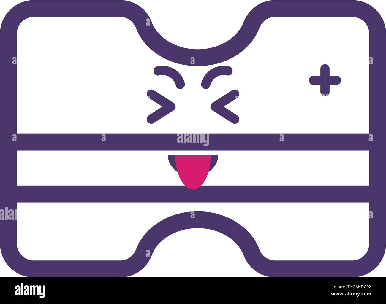 Spitzer cartoon Design, Kawaii Schule Ausdruck niedlichen Charakter ...