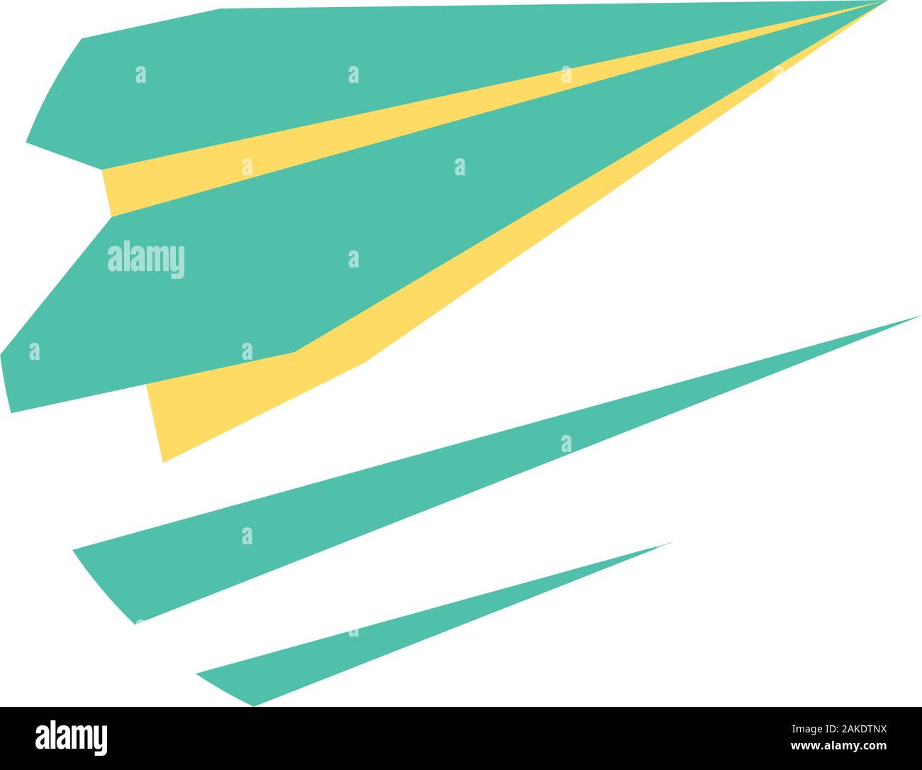 Origami Papier paperplane Design, Reisen Flugzeug Transport aviation ...