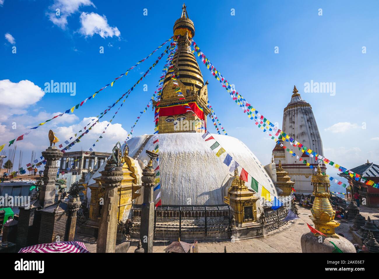 Kathmandu monkey temple -Fotos und -Bildmaterial in hoher Auflösung – Alamy