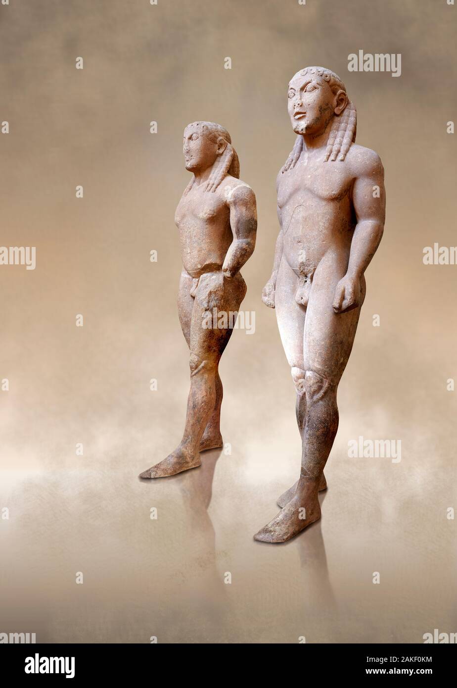 Antike griechische archaische statue kouros -Fotos und -Bildmaterial in hoher Auflösung – Alamy