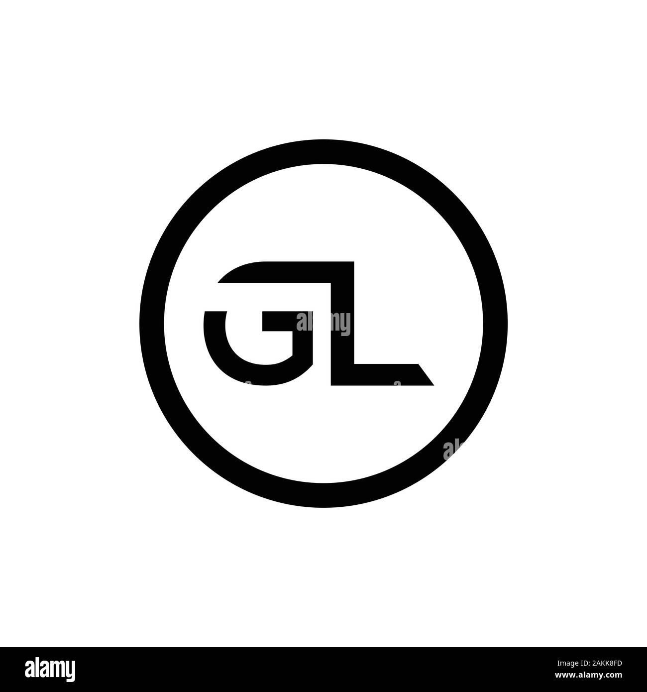 Gl logo Stock-Vektorgrafiken kaufen - Alamy