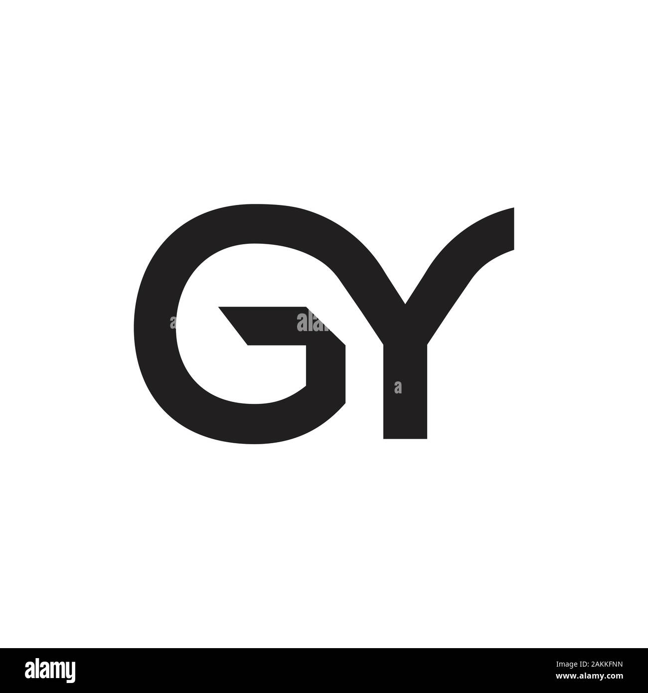 Yg logo Stock-Vektorgrafiken kaufen - Alamy