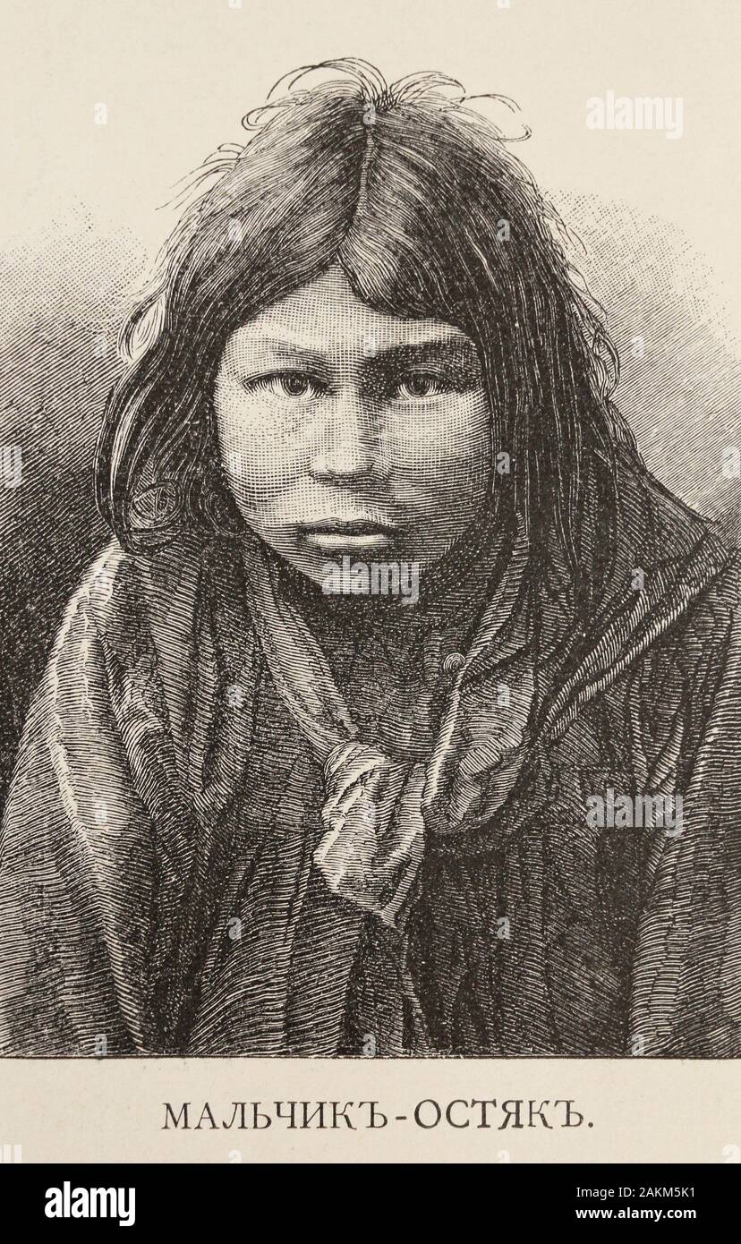 Ostyak Junge. Ende des 19. Jahrhunderts. Ostyak (Russisch: Остя́к) ist ...