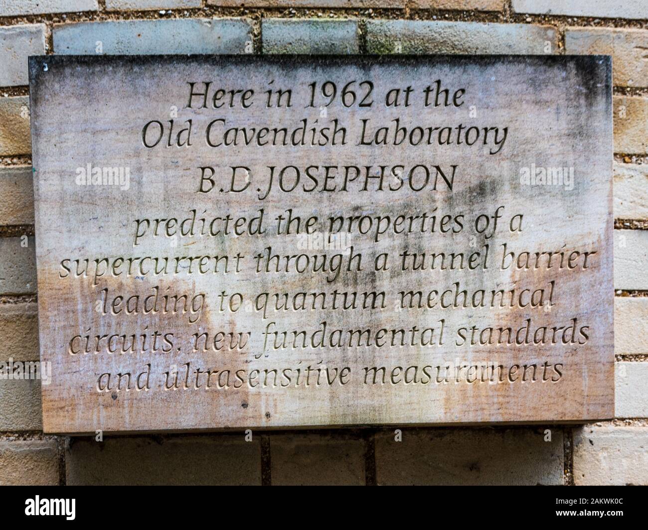 Brian josephson -Fotos und -Bildmaterial in hoher Auflösung – Alamy