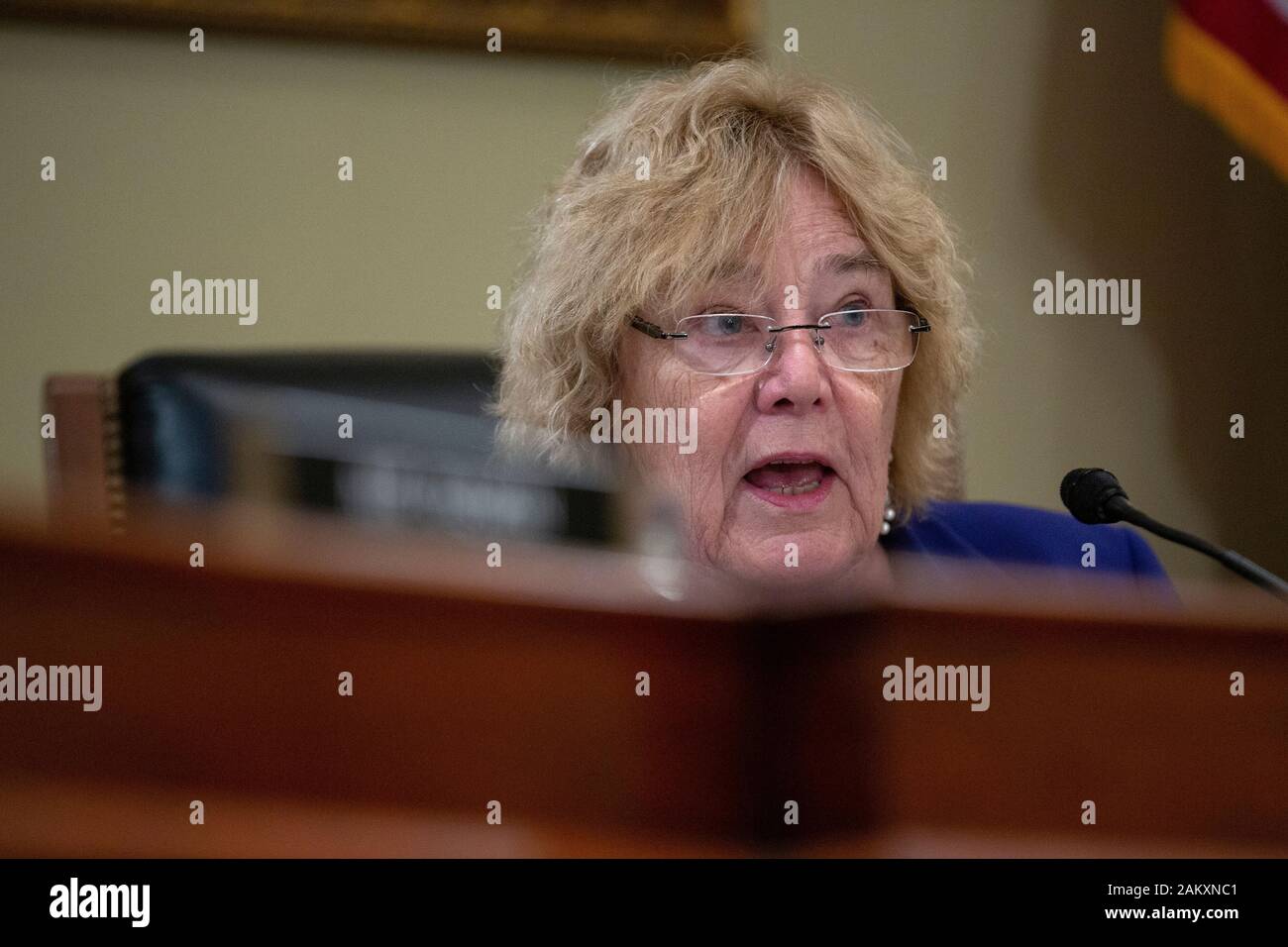 United States Vertreter Zoe Lofgren (Demokrat aus Kalifornien), liefert ...
