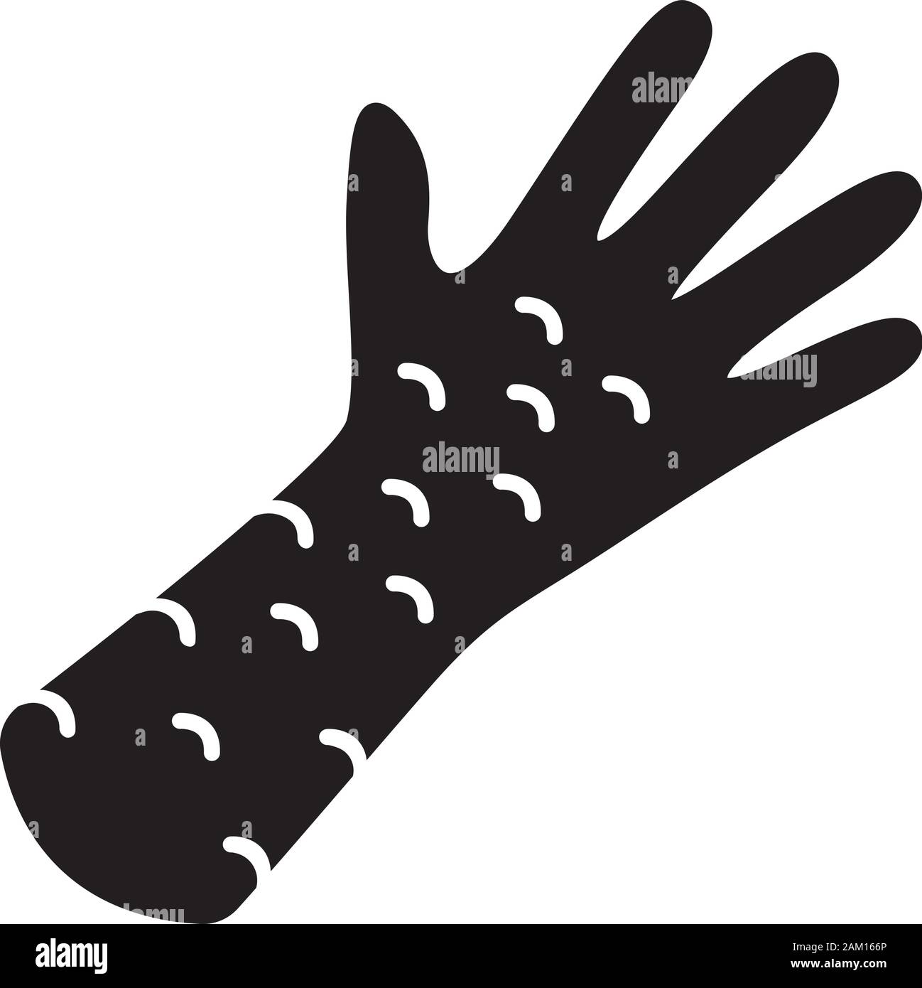 Hautausschlag, Nesselsucht glyph Icon. Windpocken, Masern, rubeola ...