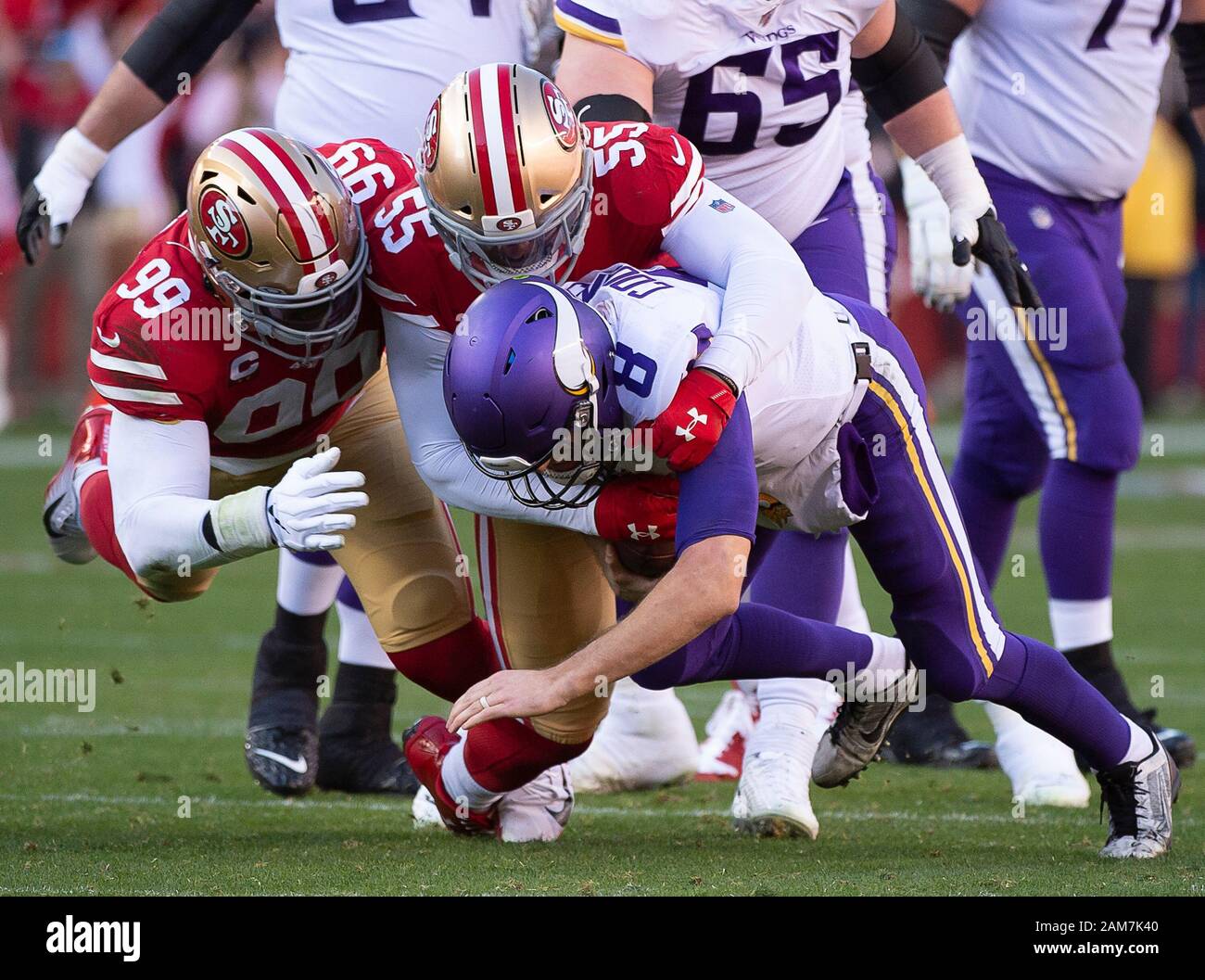 Santa Clara, CA, USA. 11 Jan, 2020. San Francisco 49ers defensiver ...