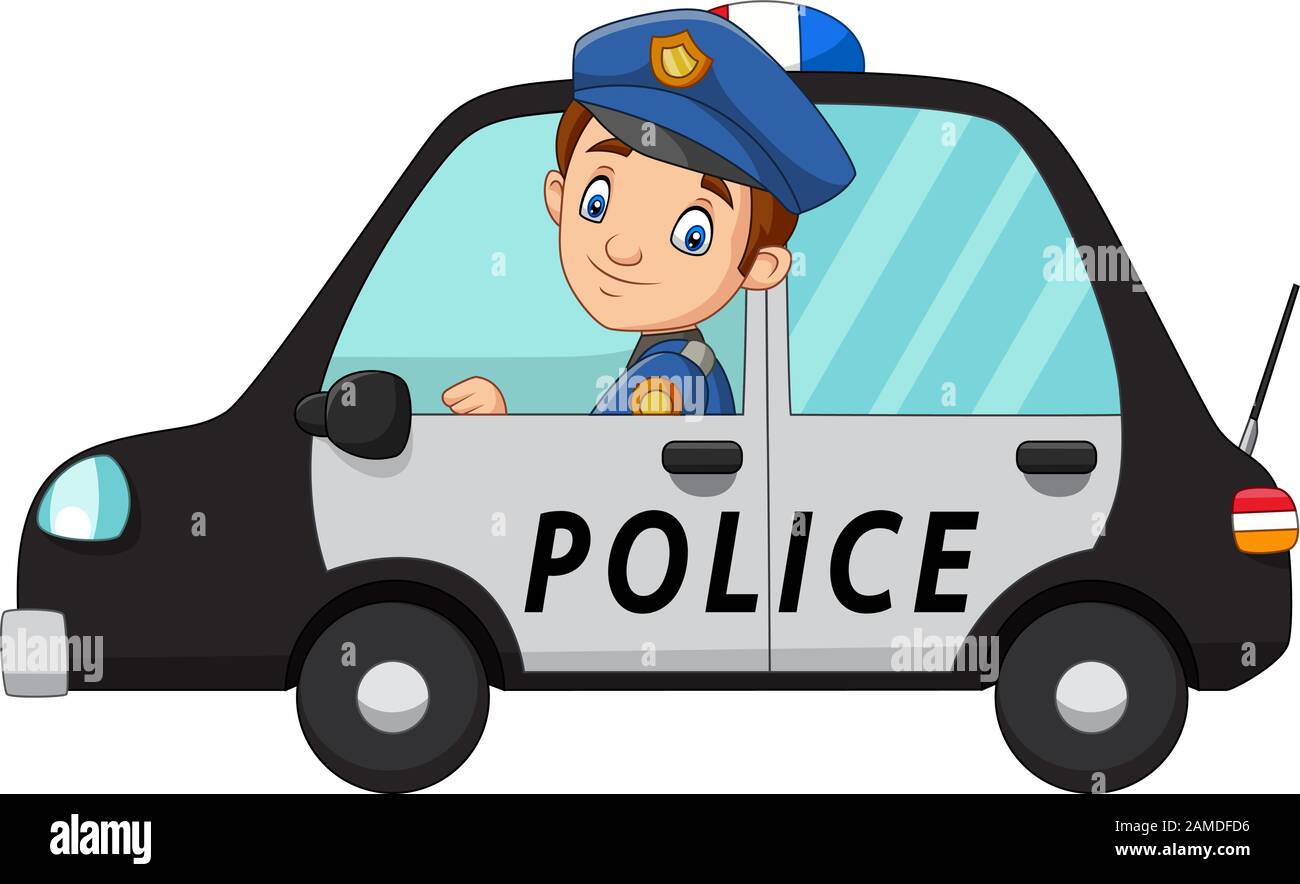 Polizei zeichentrick Stockfotos und -bilder Kaufen - Alamy