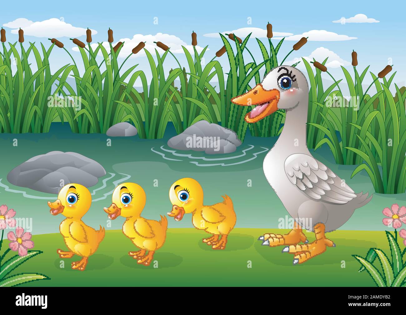 Cartoon ente -Fotos und -Bildmaterial in hoher Auflösung – Alamy