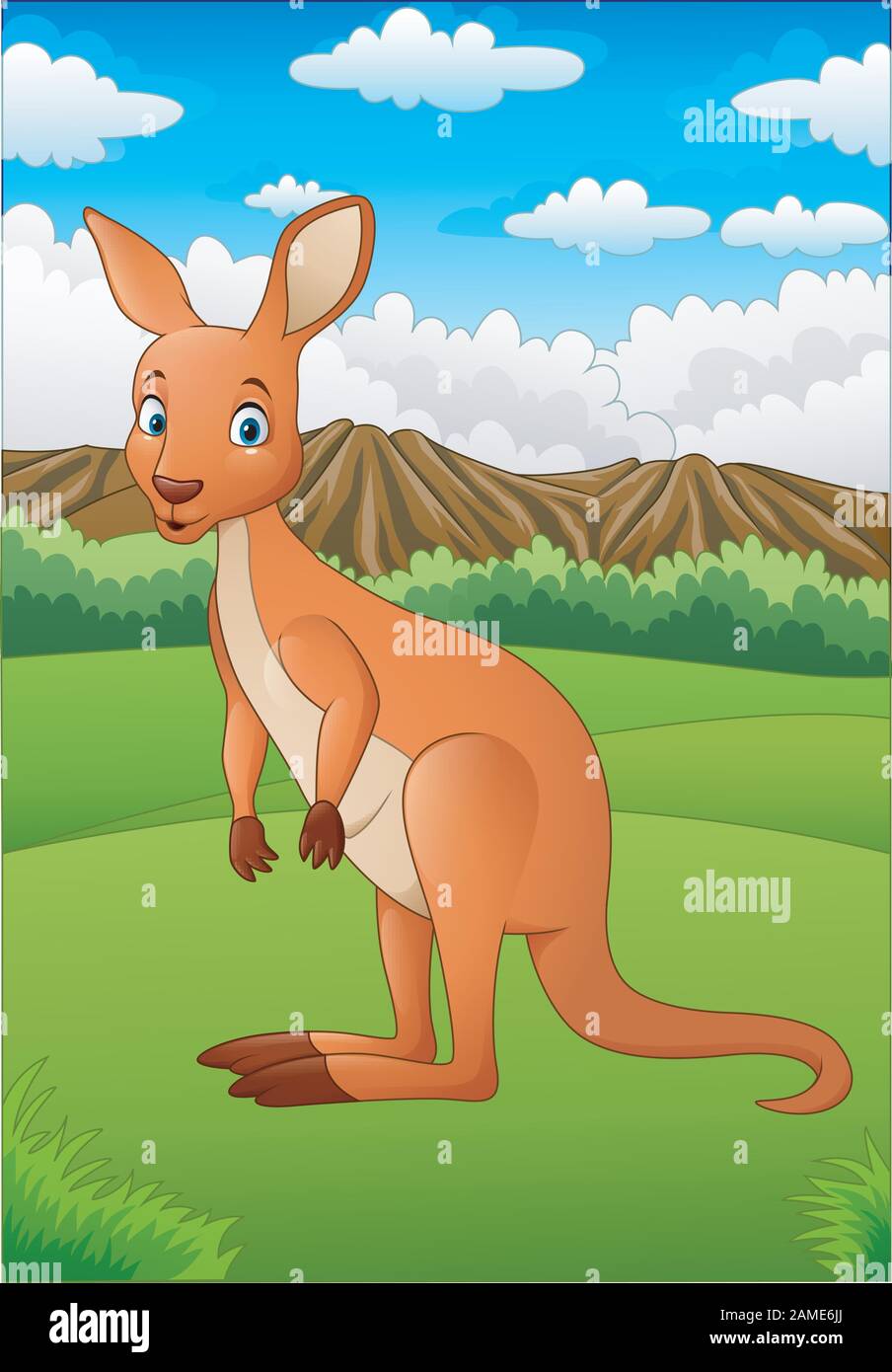 Cartoon känguru -Fotos und -Bildmaterial in hoher Auflösung – Alamy