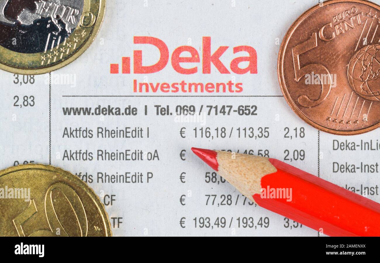Deka fonds -Fotos und -Bildmaterial in hoher Auflösung – Alamy