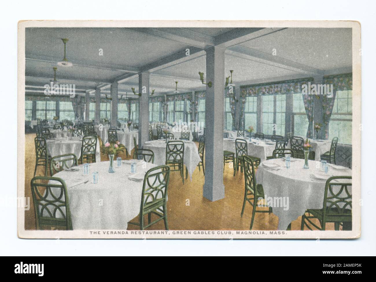 The Veranda Restaurant, Green Gables Club, Magnolia, Mass The Veranda ...