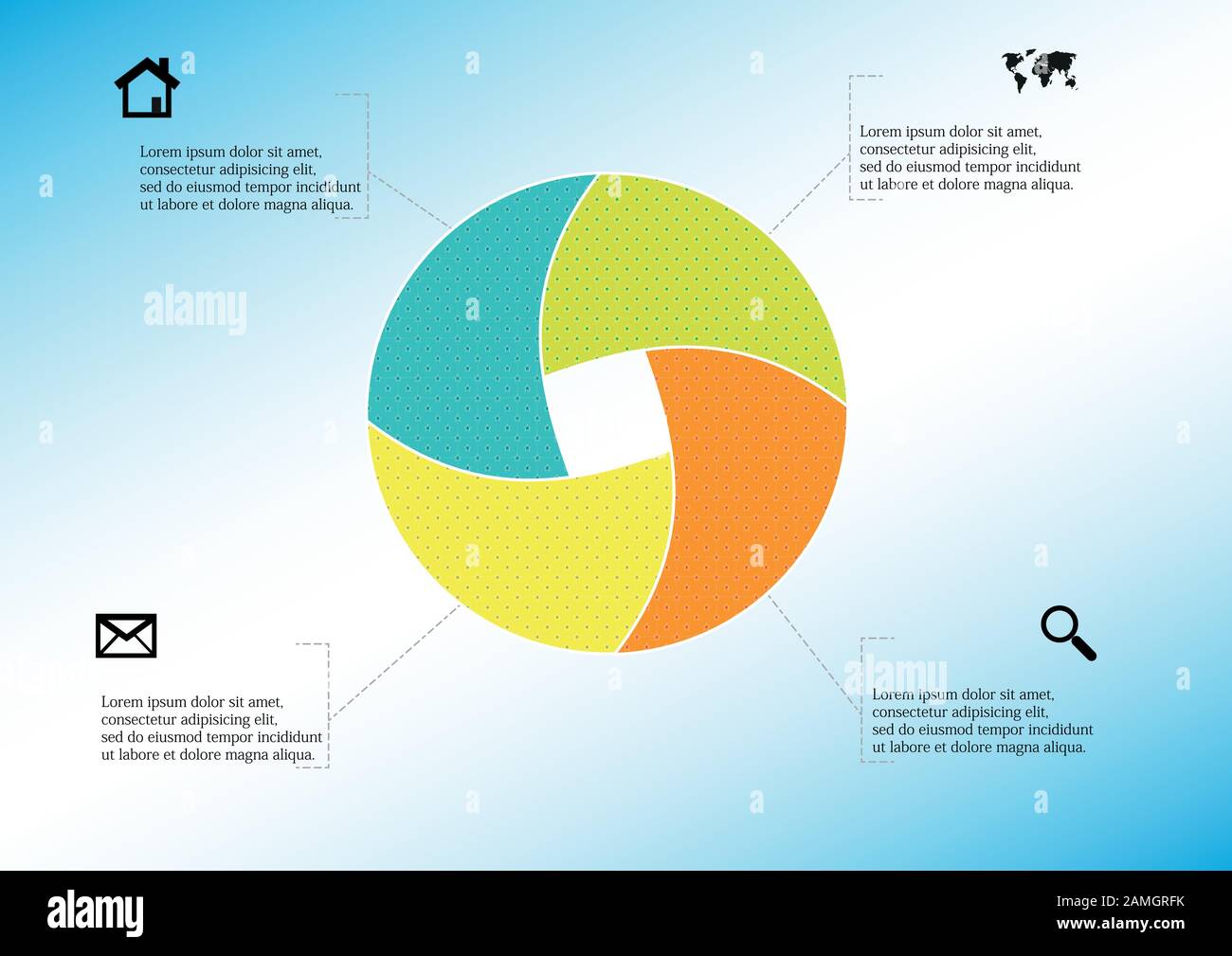 Vier musterteile Stock-Vektorgrafiken kaufen - Alamy