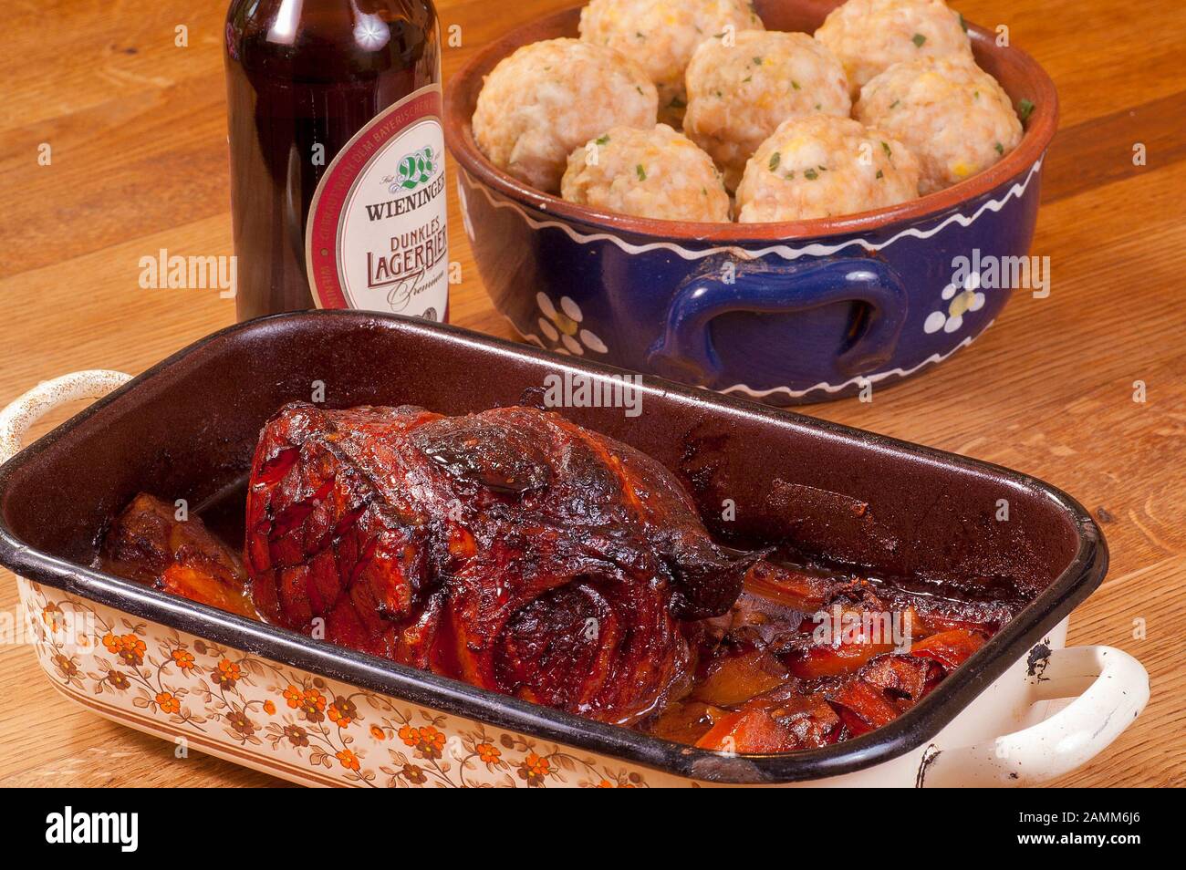 Bayerischer Schweinebraten Mit Dunkelbiersoe