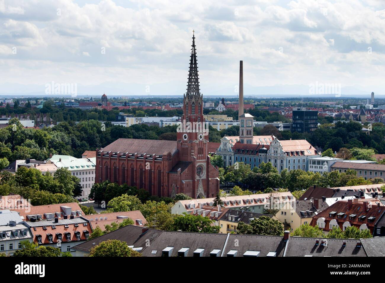 Mariahilfkirche church mariahilfplatz munich -Fotos und -Bildmaterial ...