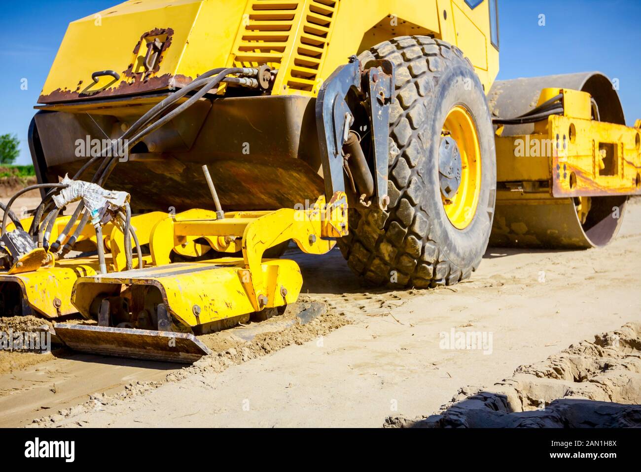 Verdichtende erde -Fotos und -Bildmaterial in hoher Auflösung – Alamy