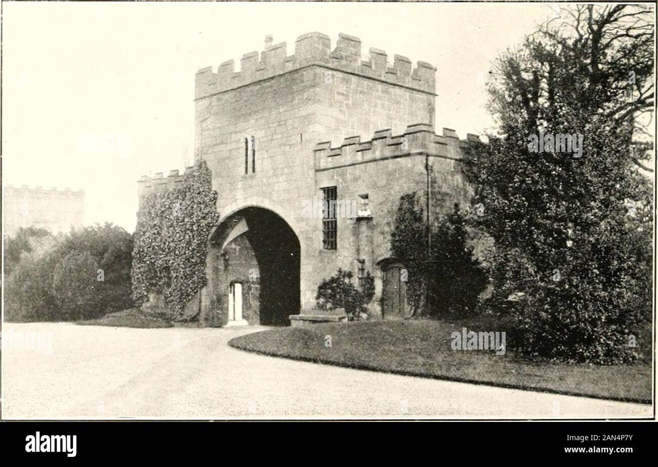Yorkshire Führer; Soziale und Politische. Ripley Castle, 7/te Sitz Abl ...