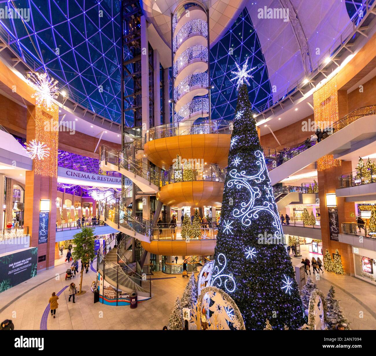 Victoria Square Belfast Zu Weihnachten Stockfotos und -bilder Kaufen ...