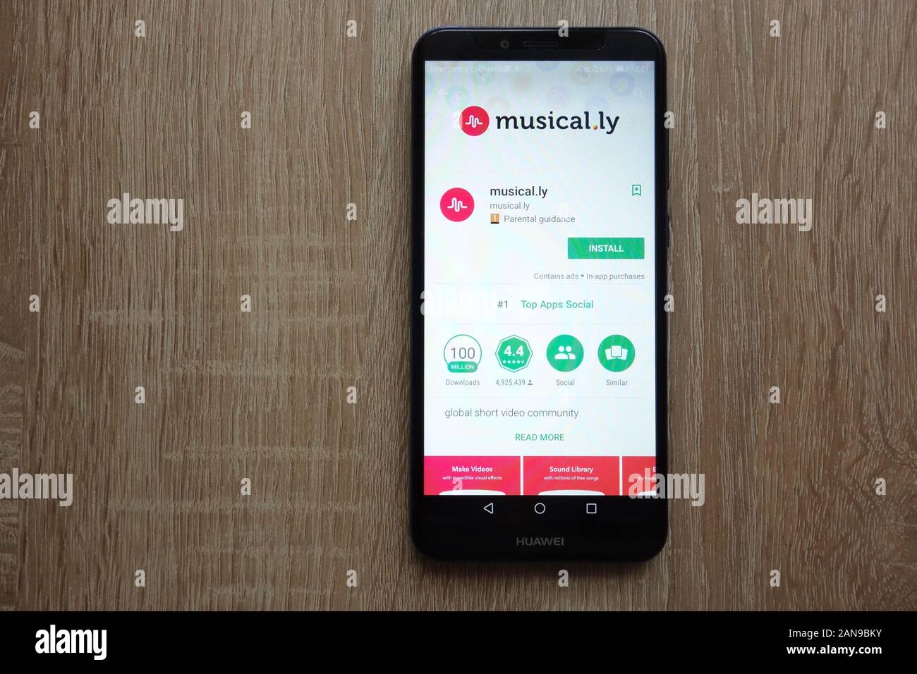 Musical Ly Logo Stockfotos und -bilder Kaufen - Alamy