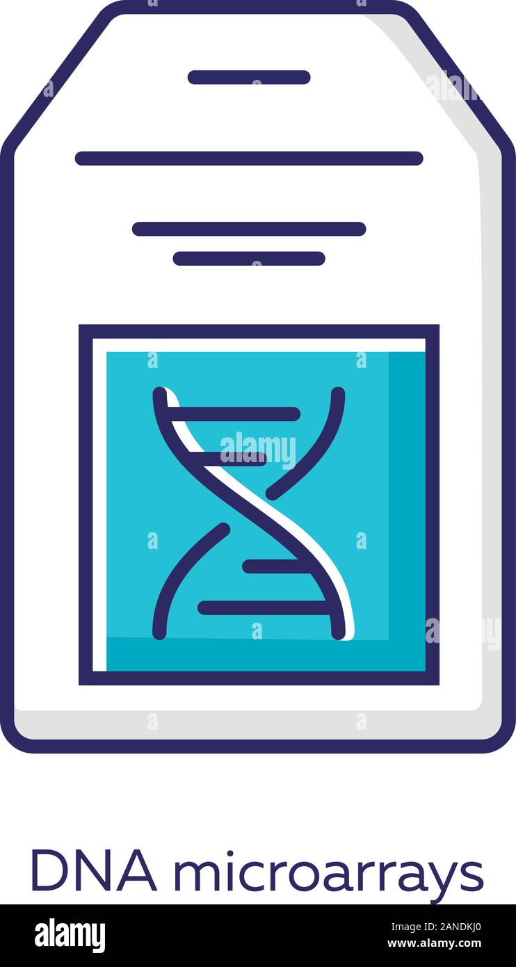 Dna biochip analyse Stock-Vektorgrafiken kaufen - Alamy