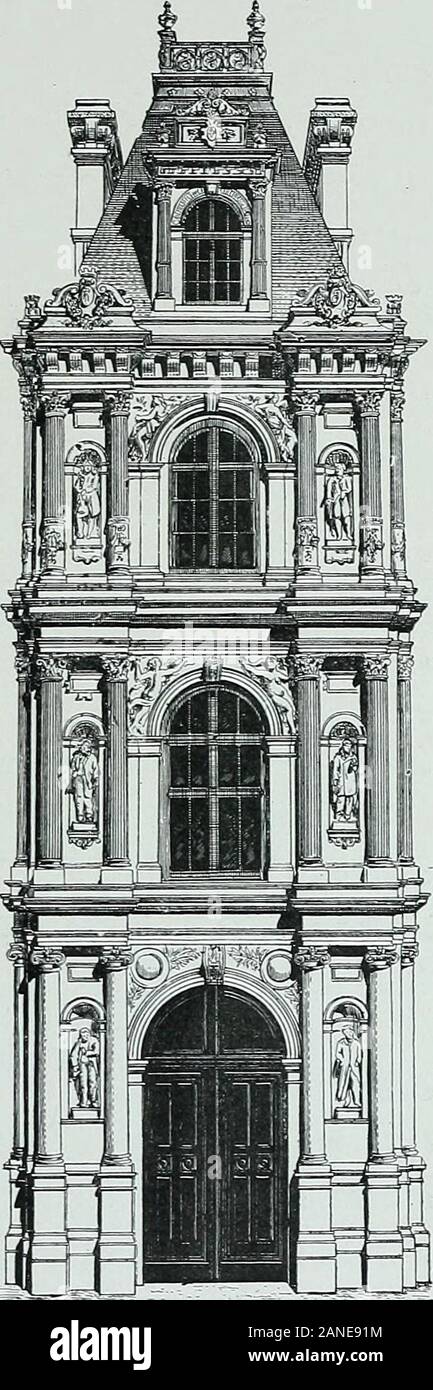 Le Nouvel Hôtel de Ville de Paris, 1872-1900.de Staffarde, et dela ...