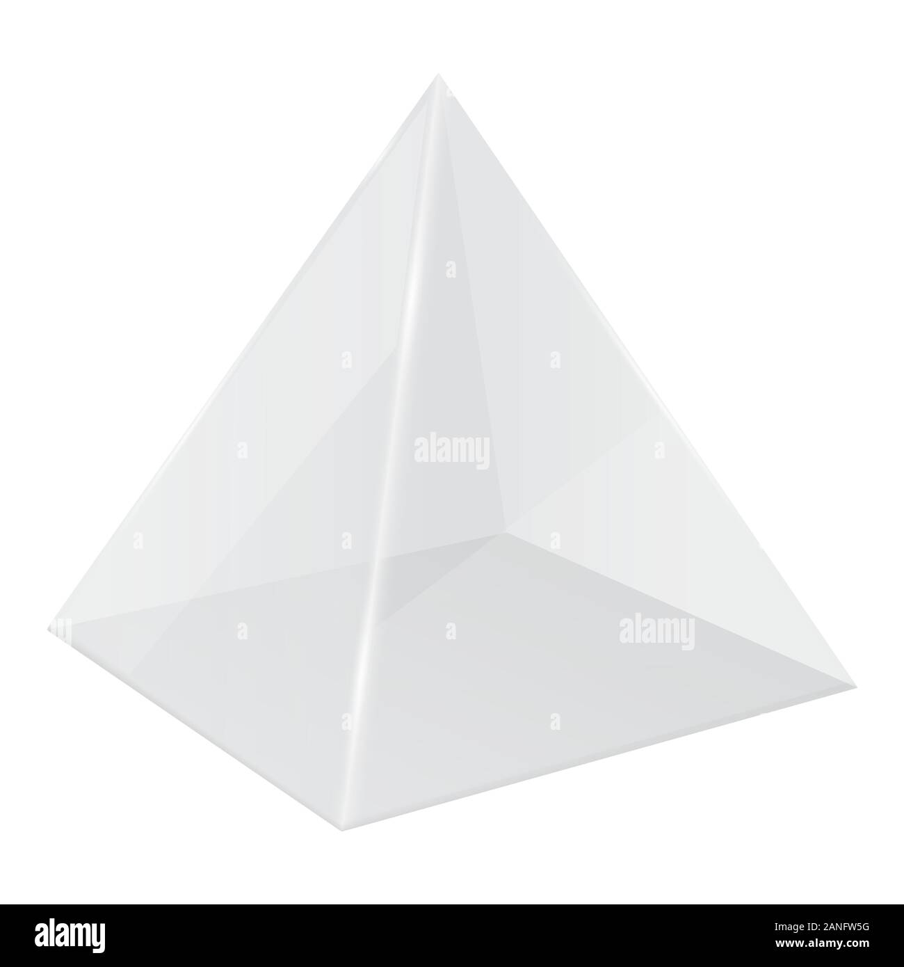 Quadratische pyramide Stock-Vektorgrafiken kaufen - Alamy