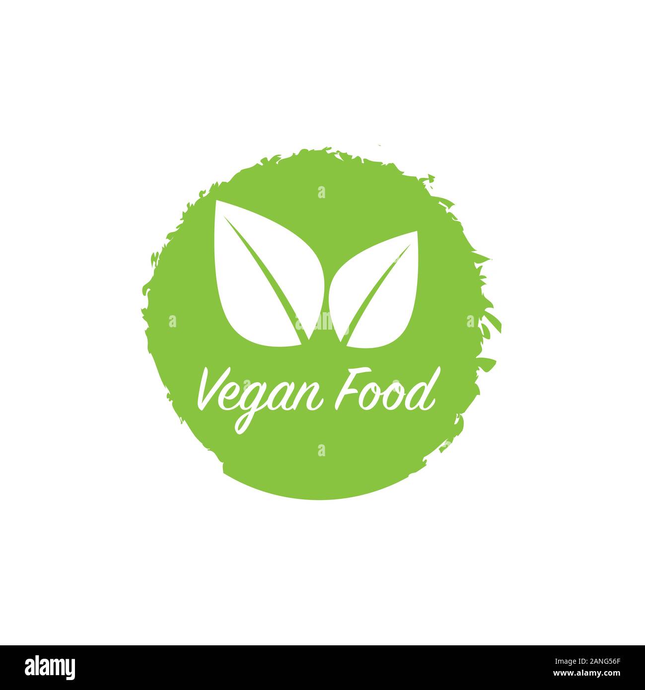Vegane logos Ausgeschnittene Stockfotos und -bilder - Alamy