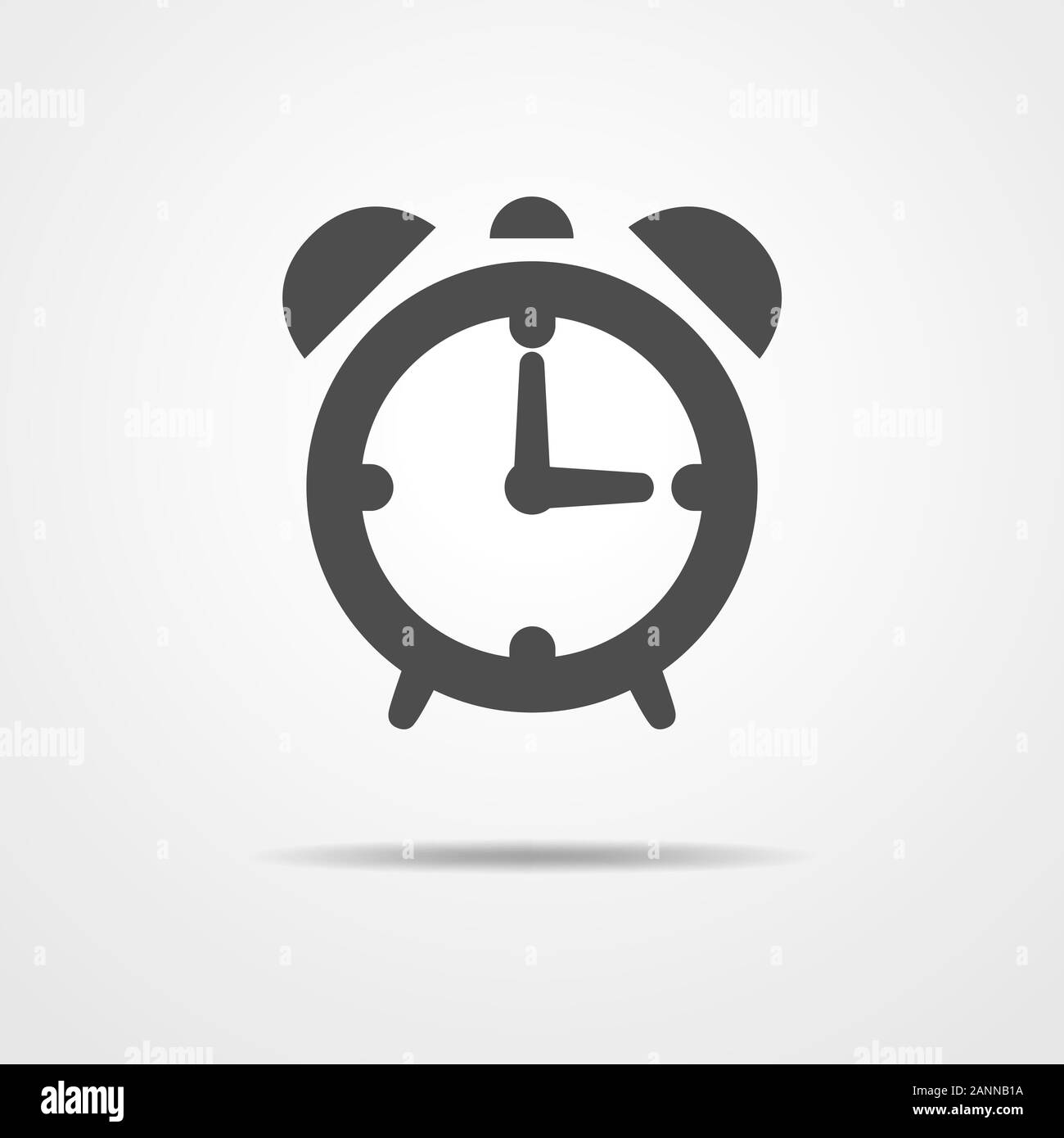 Alarm clock icon -Fotos und -Bildmaterial in hoher Auflösung – Alamy