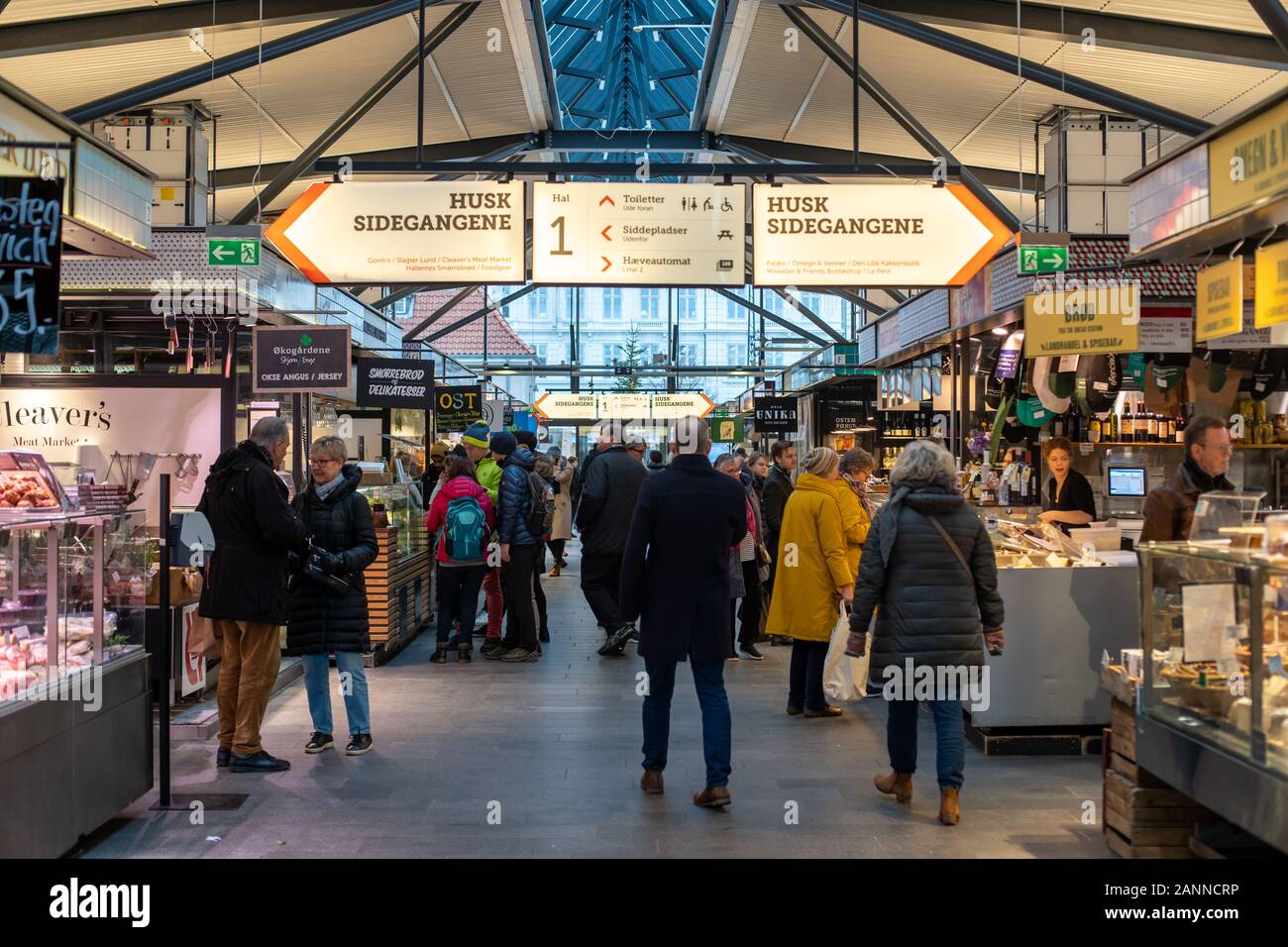 Torvehallerne food market market hall -Fotos und -Bildmaterial in hoher ...