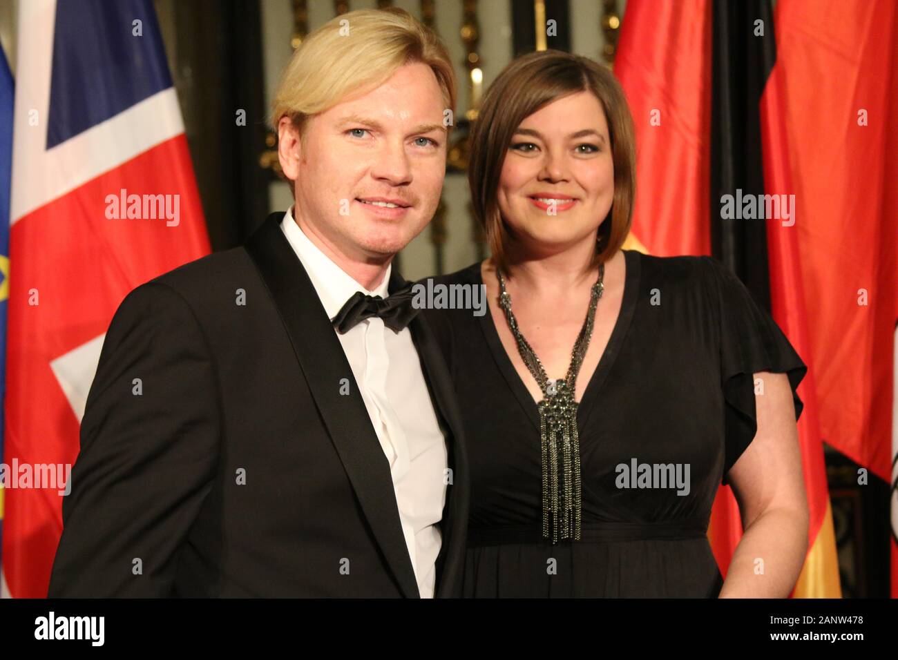 2. Bürgermeisterin Katharina Fegebank und Mathias-Wolff beim Matthiae ...
