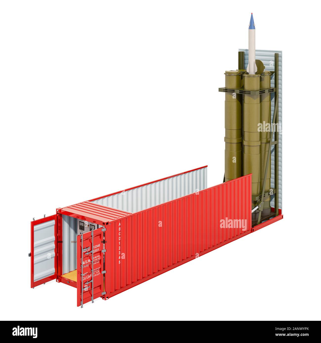 Container raketensystem -Fotos und -Bildmaterial in hoher Auflösung – Alamy