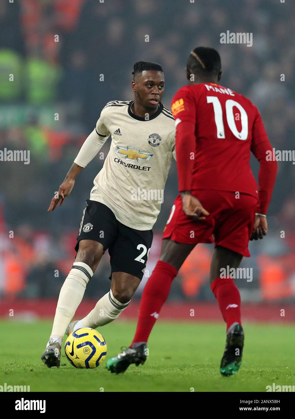 Anfield, Liverpool, Merseyside, UK. 19 Jan, 2020. Fußball der ...